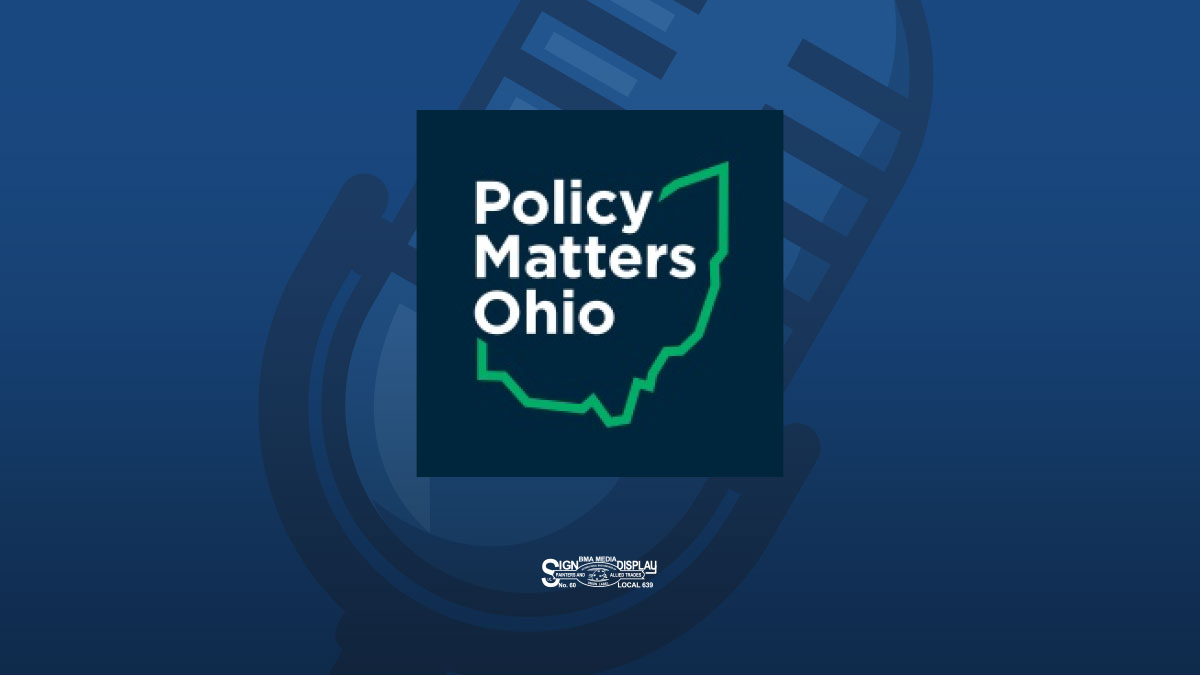 The annual State of Working Ohio report with Policy Matters Ohio